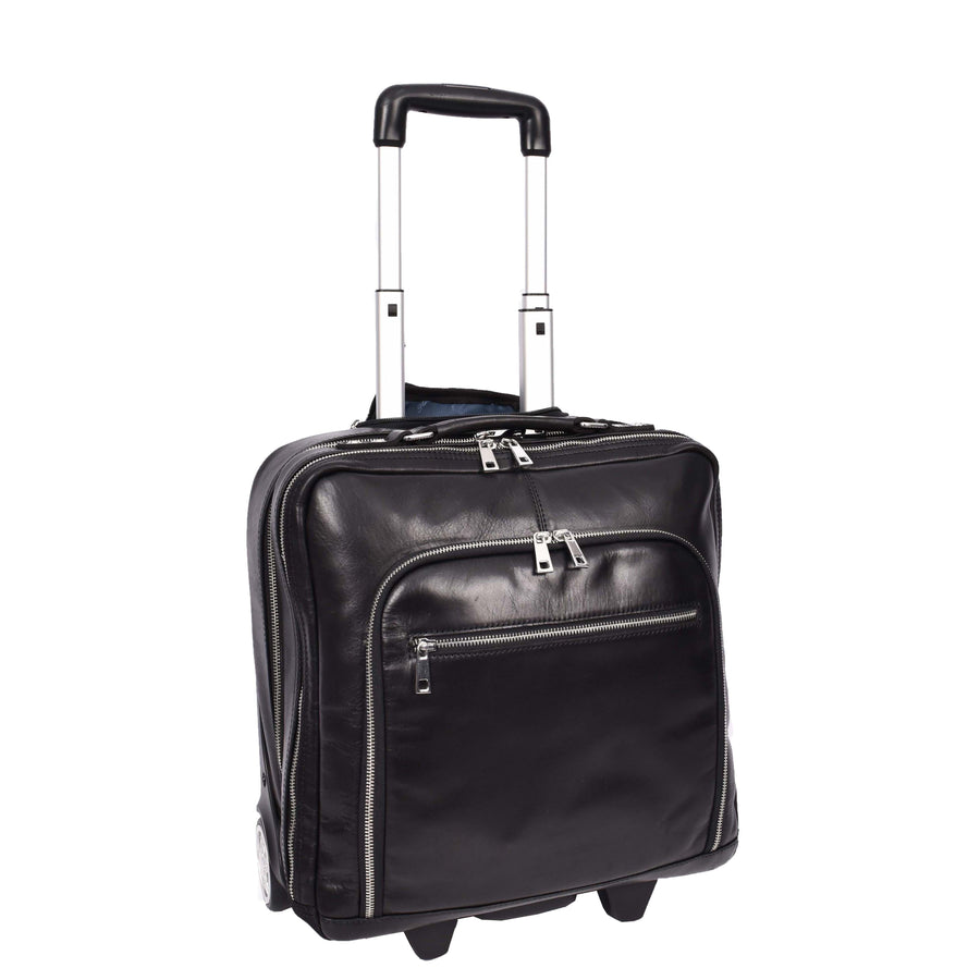 Pilot Case with Wheels | Cabin and Work Bags | House of Leather