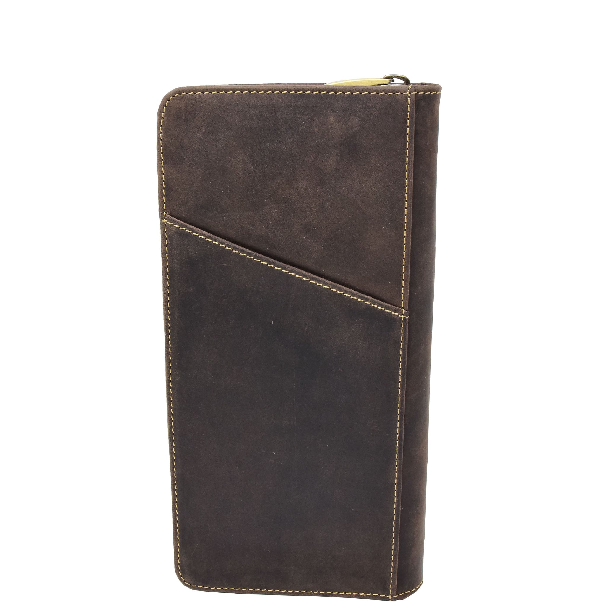 Vintage Leather Travel Documents Wallet Brown | House of Leather