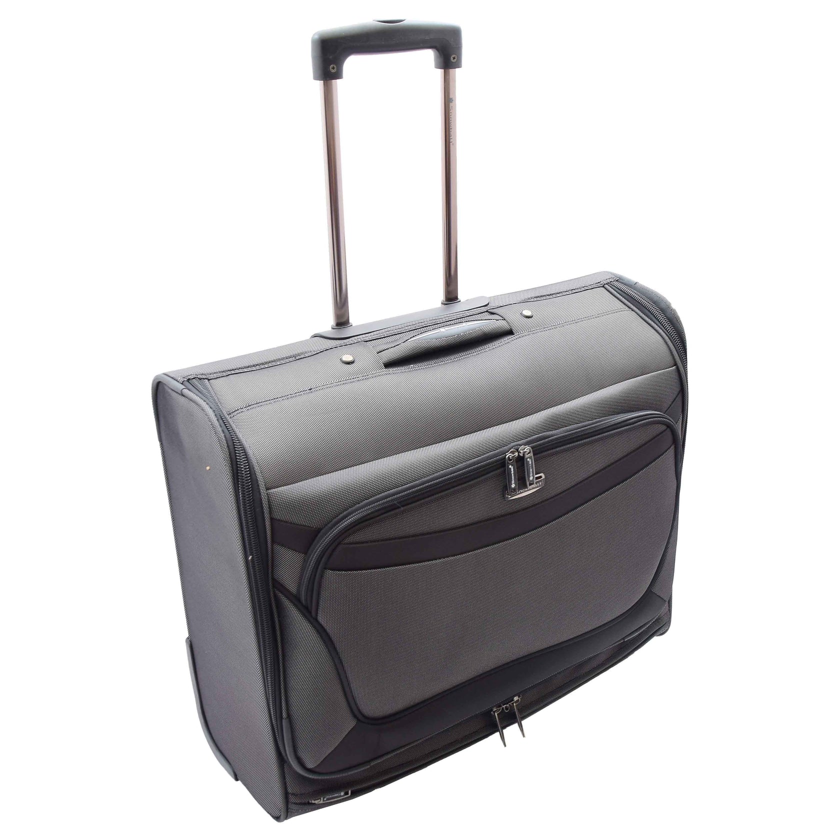 Suit Carrier On Wheels Garments Travel Carry On Luggage | House of Leather